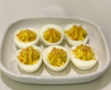 Chedz Snacks | Chedz Deviled Eggs – Courtesy of Susan Hall